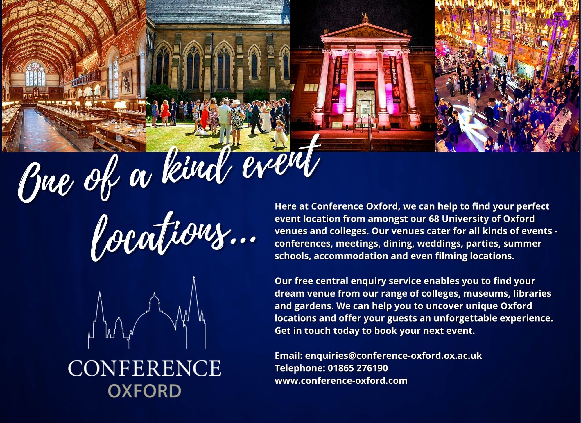 Conference Oxford – Experience Oxfordshire