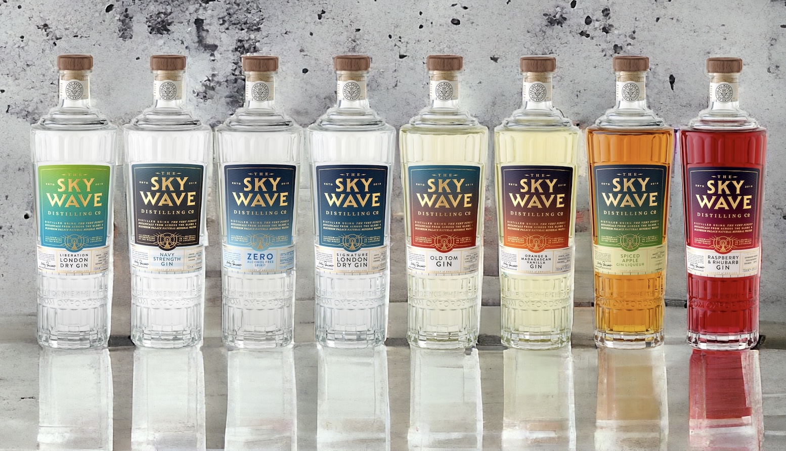 Sky Wave officially named the World's Best Designed Gin range ...