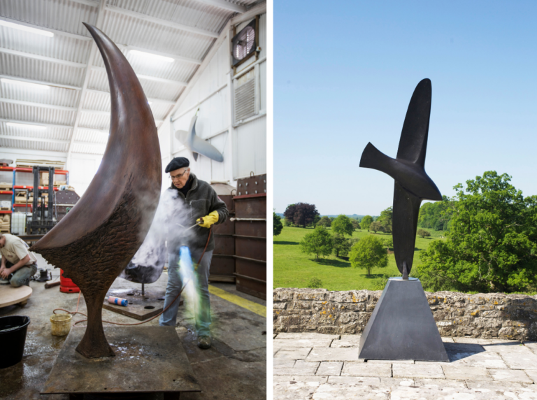 Bridget McCrum: The Conference of the Birds sculpture exhibition ...