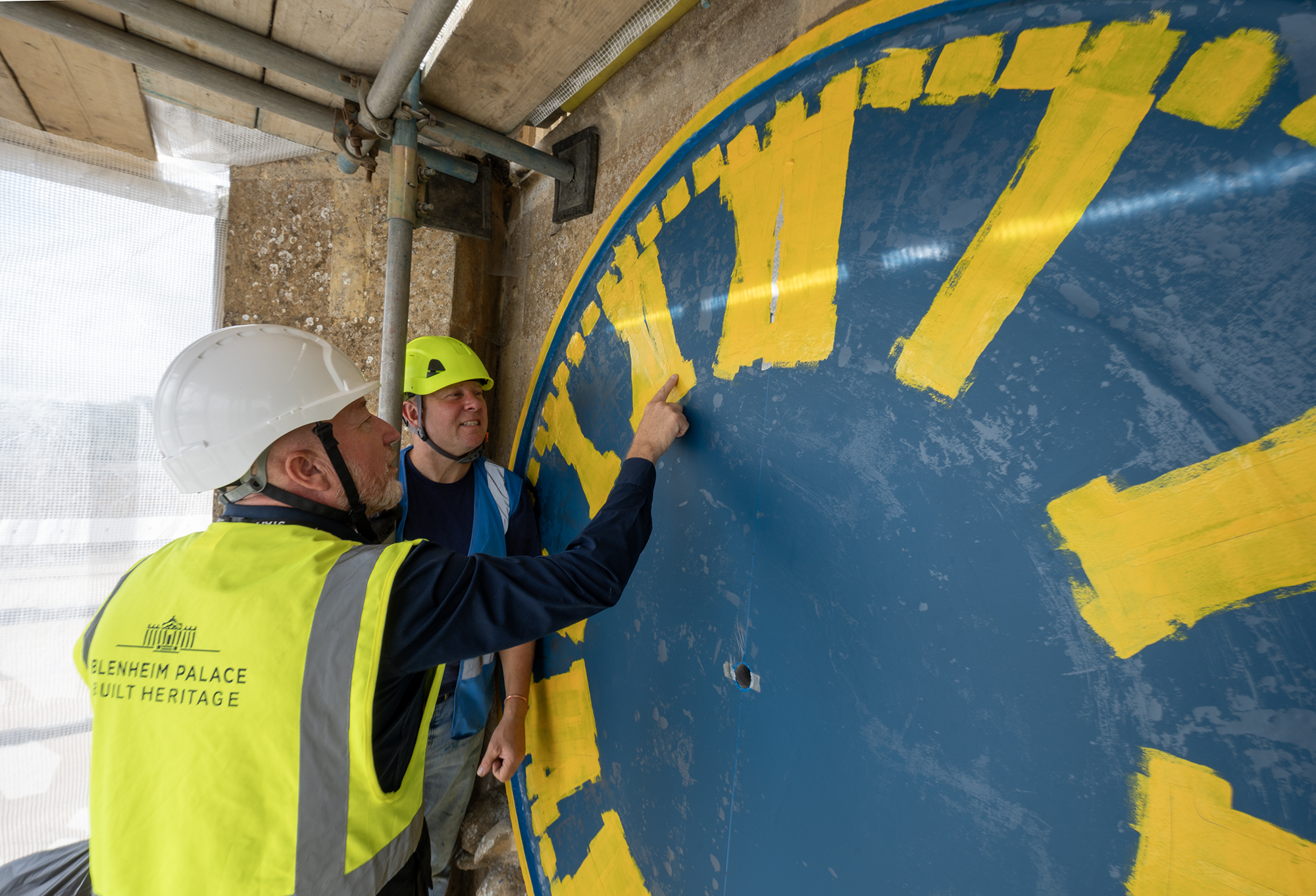 Work completed on restoration of 18th Century Clock Tower at Blenheim ...