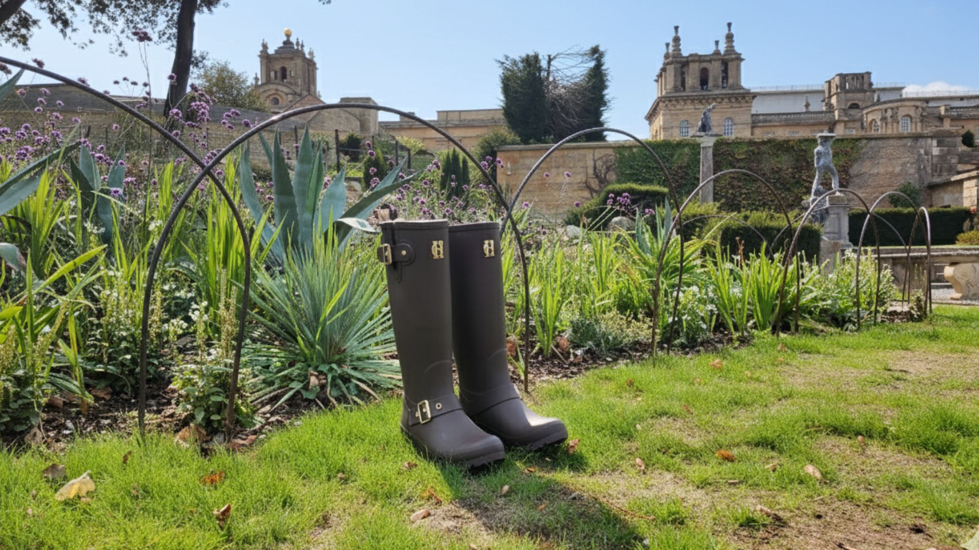 Hidden Holland Cooper wellies around Blenheim Palace for World Mental ...